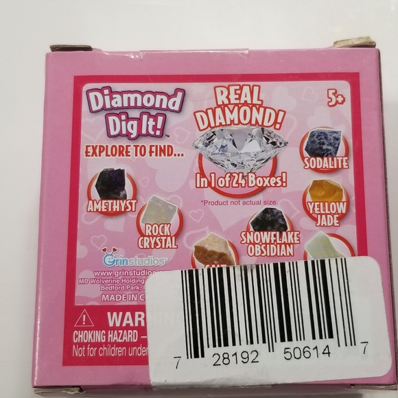 Grin Studios | Toys | New Set Of 2 Grin Studios Diamond Dig It Real ...